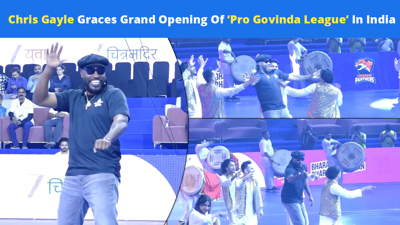 West Indies Cricketer Chris Gayle’s Power-Packed Dance To Indian Beats ...