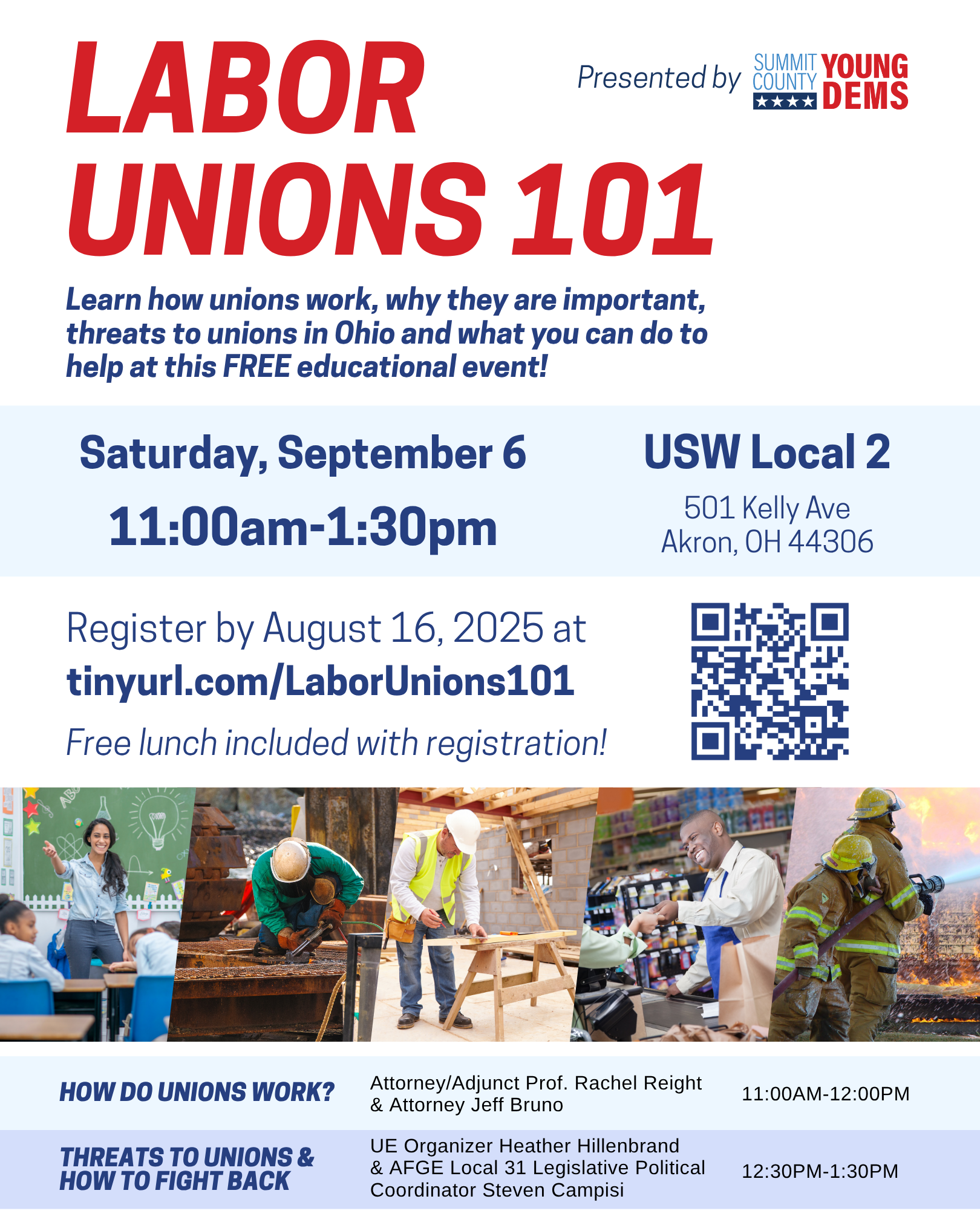 Labor Unions 101 event hosted by Summit County Young Democrats is set ...