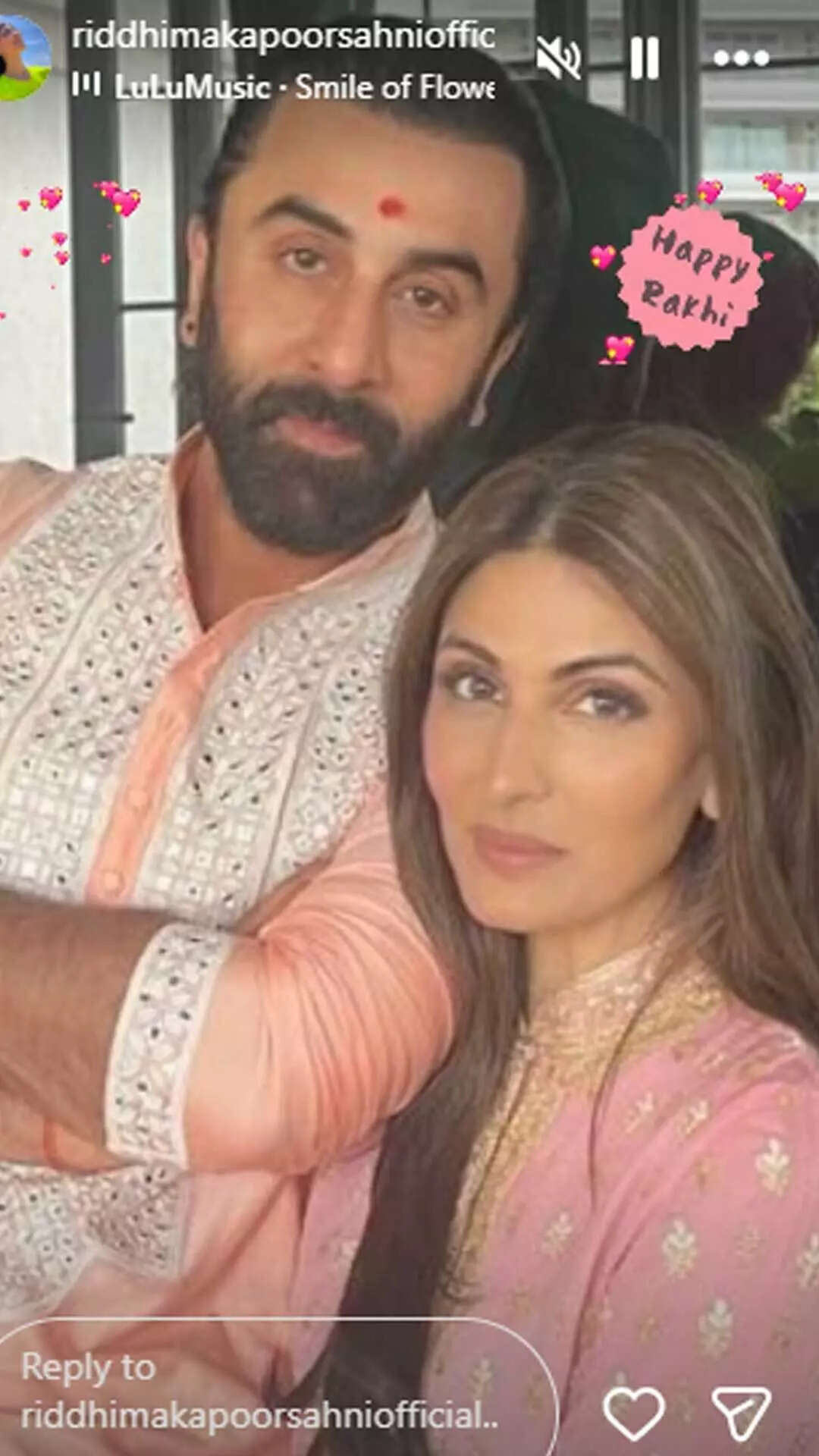 Riddhima Kapoor shares sweet PICS with brother Ranbir Kapoor and ...