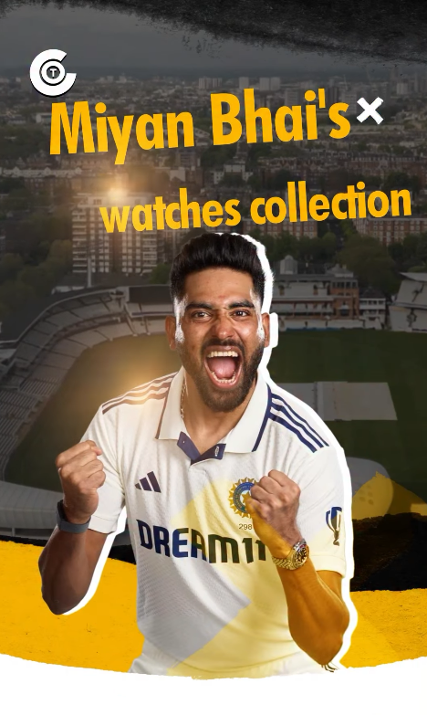 Explore Mohammed Siraj’s impressive watch collection that defines his ...