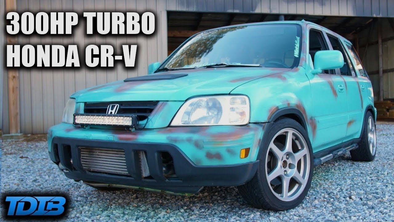 A Big Turbo Honda CR-V Build That’s Hilariously Overkill