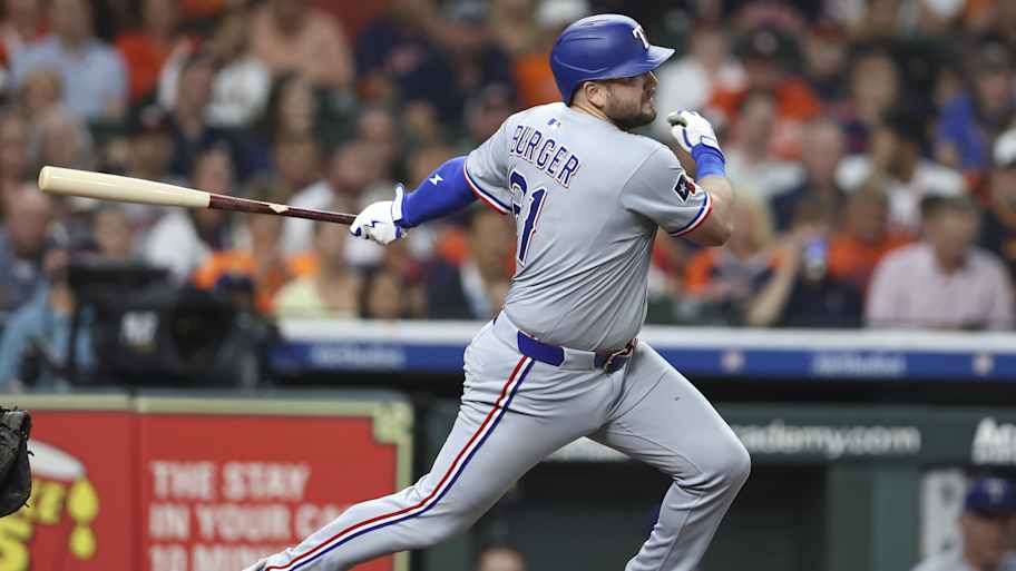How Return of Jake Burger Will Impact Rangers’ First Base Depth