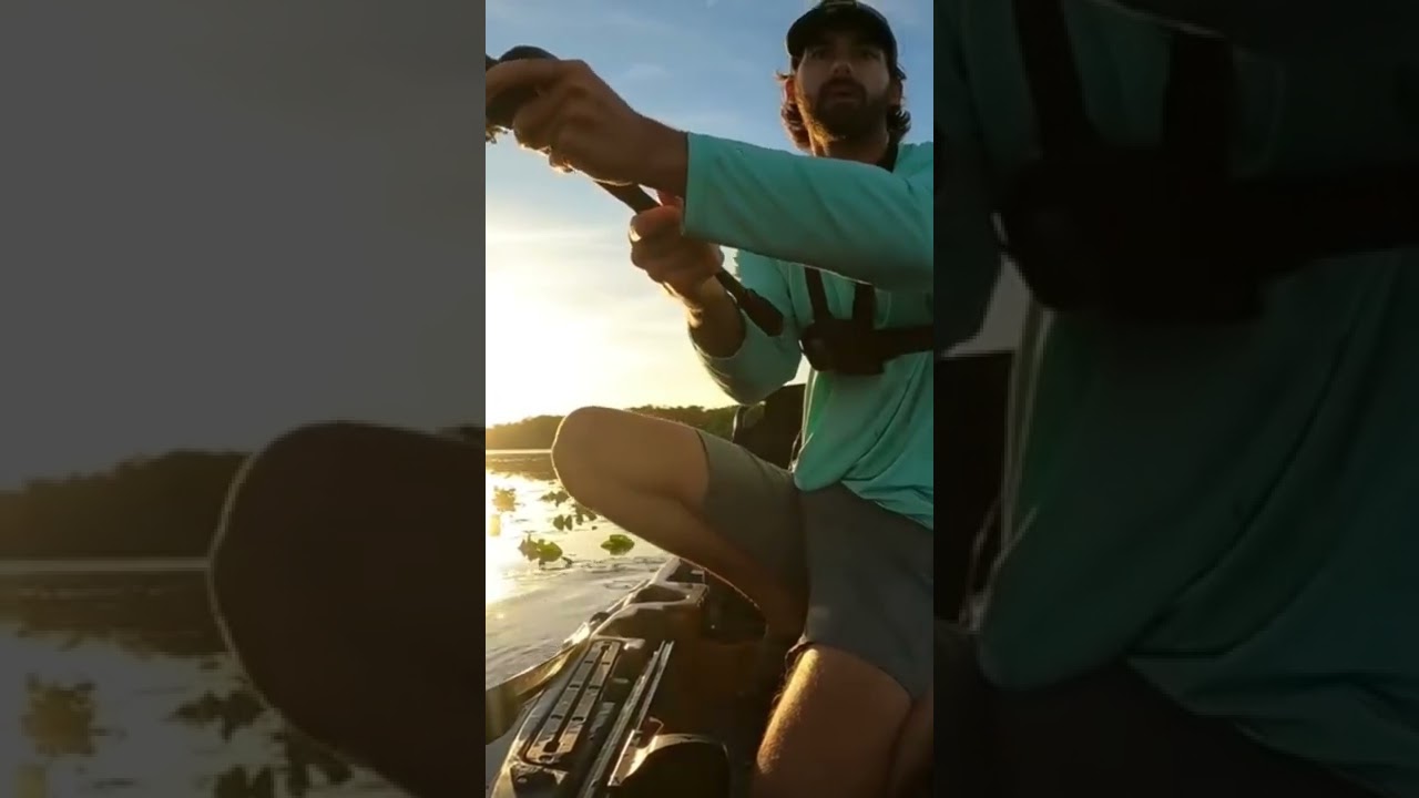 Snagged a fish that started swimming off unexpectedly