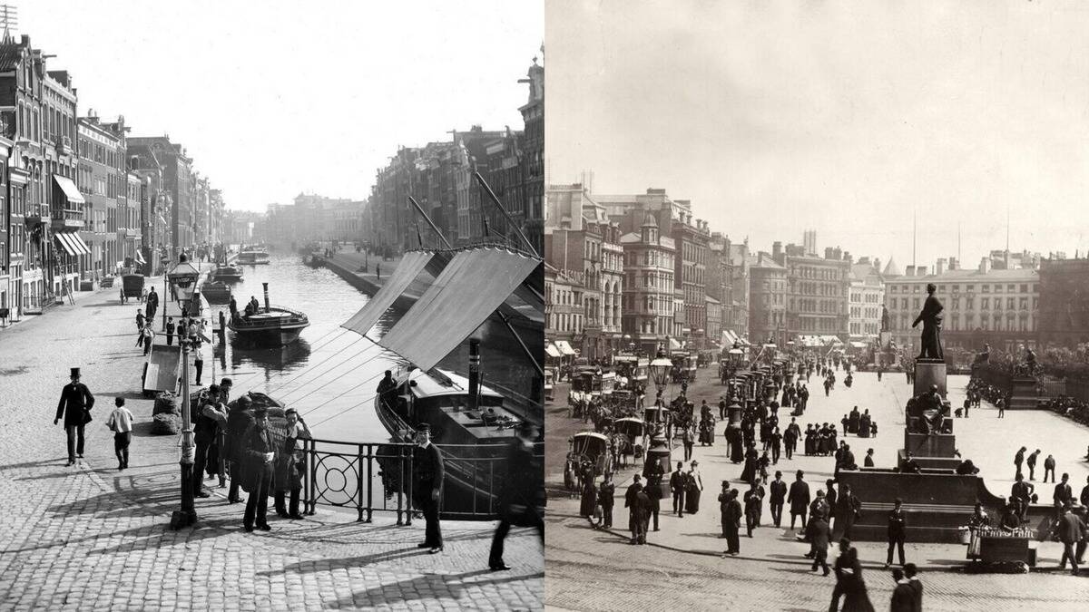 European Cities That Looked Wildly Different 100 Years Ago