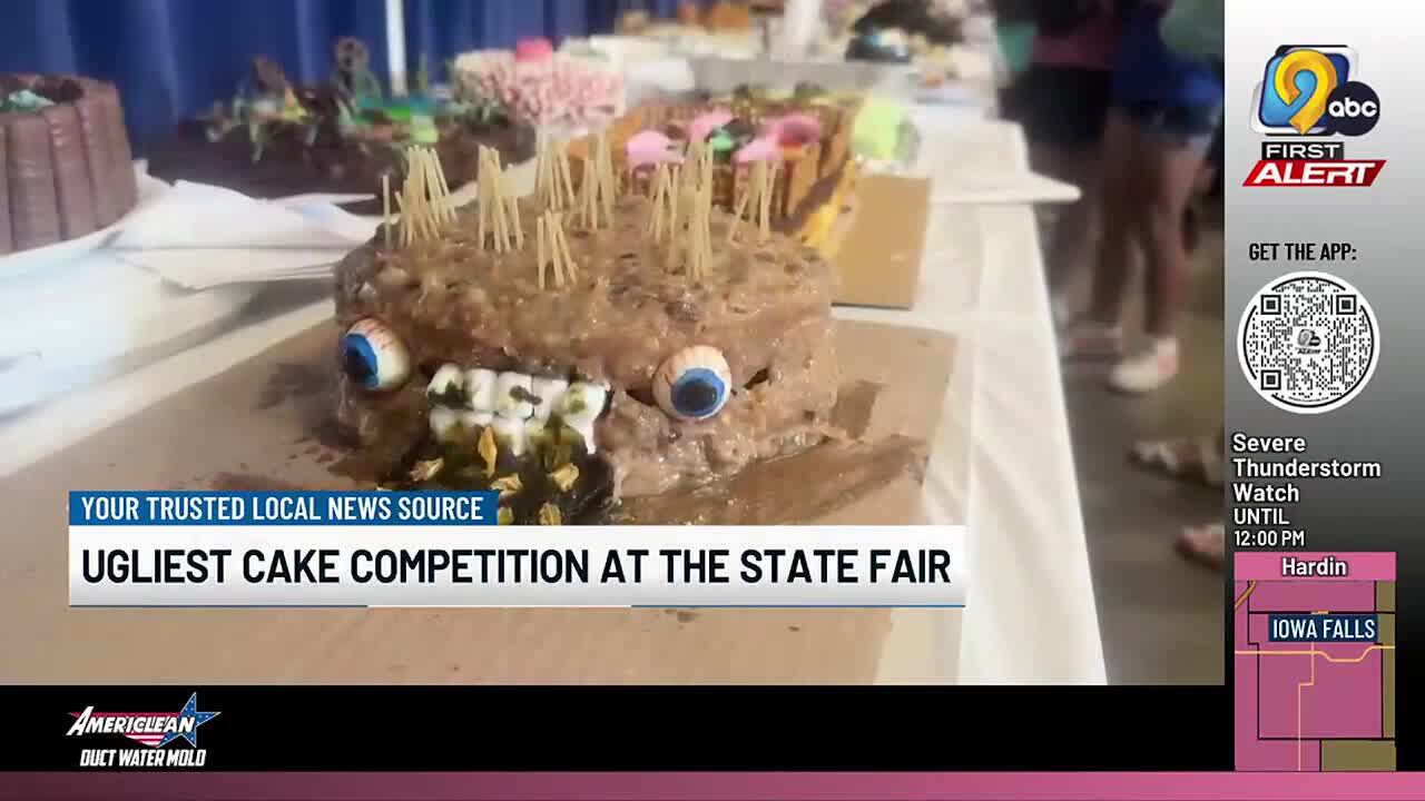 Ugliest Cake Contest at the Iowa State Fair