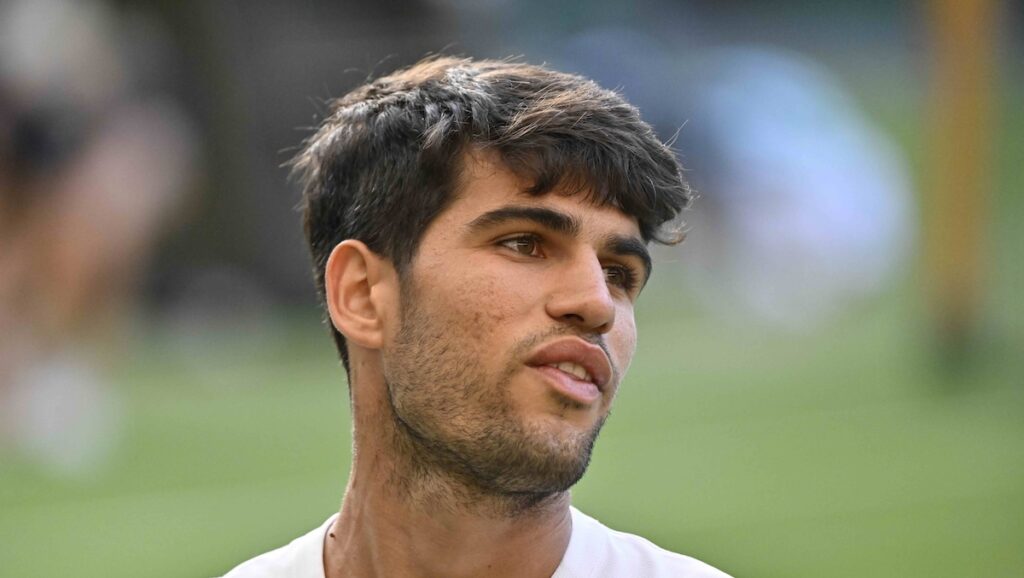 Alcaraz après sa quali­fi­ca­tion en demi‐finales : « Perdre sa concen ...