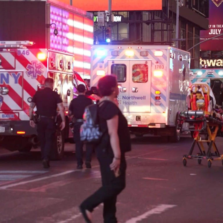 3 hurt in Times Square shooting, 17-year-old arrested, NYPD says