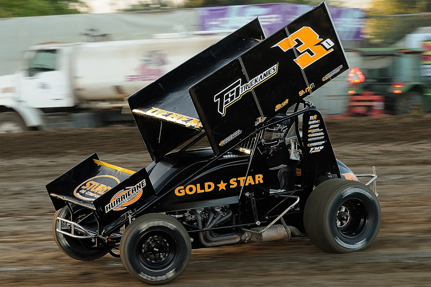 Points leader Caleb Debem wins Ocean Sprints feature on HOF Night ...