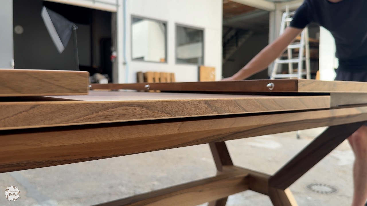 I Made My Most Complicated Table Ever — Without Spending a Dime!