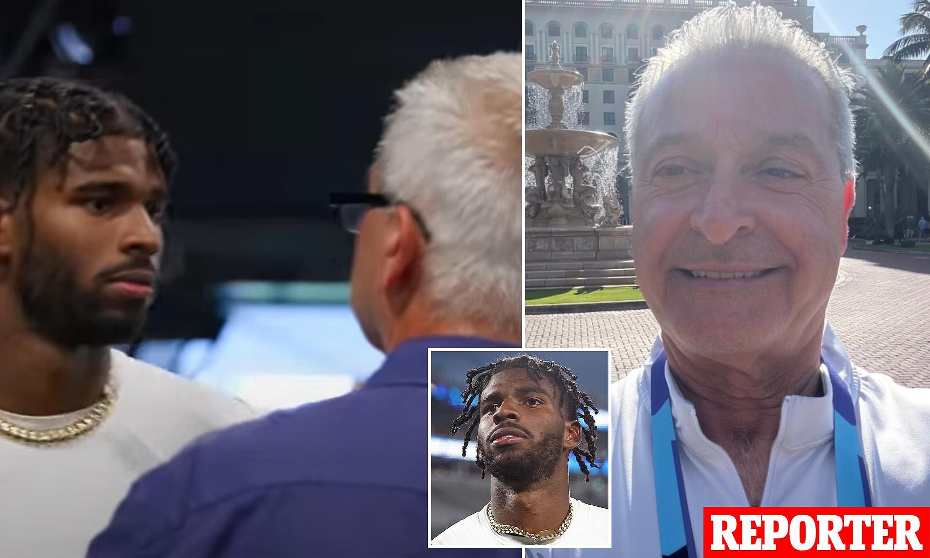 Shedeur Sanders confronts 'negative' journalist in the tunnel following ...