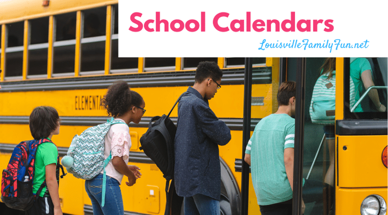 JCPS and Louisville Area School Calendars
