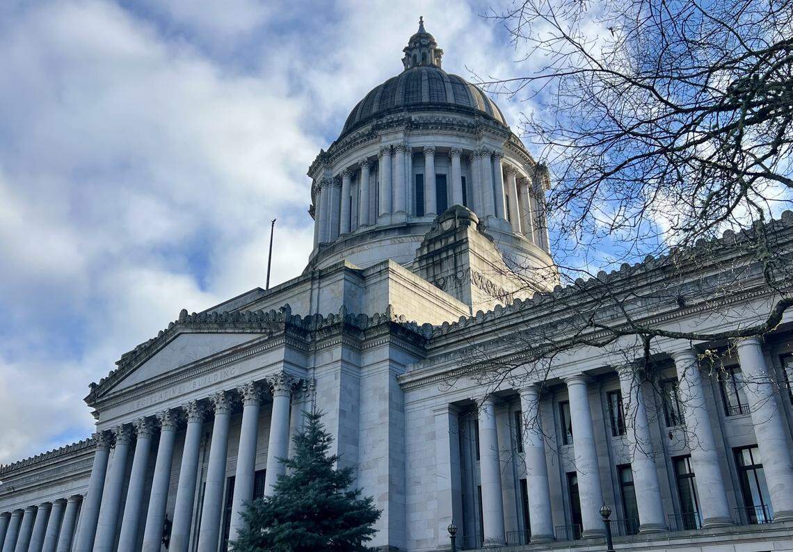 Intruder breaks into WA Capitol building, causing ‘significant damage'