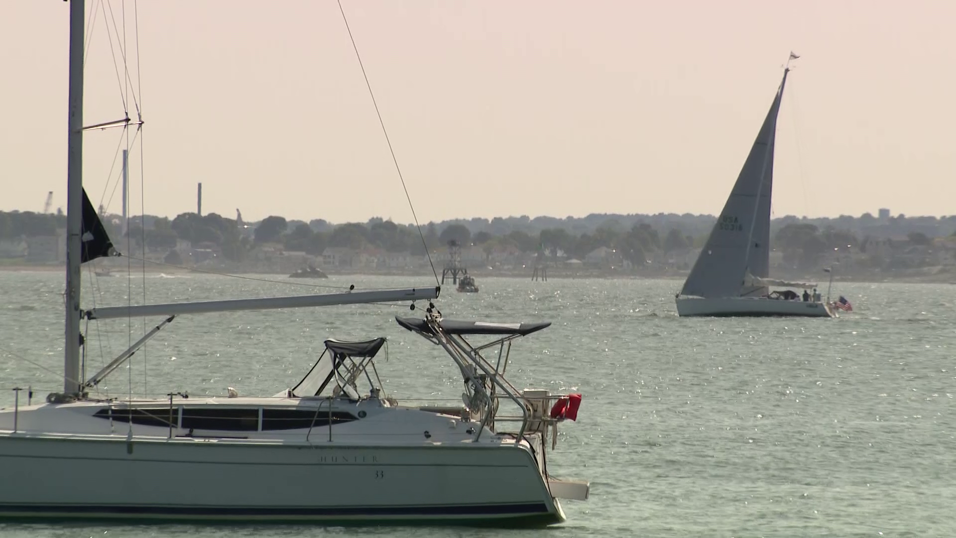 Person pulled from water after boat capsizes off Massachusetts beach ...