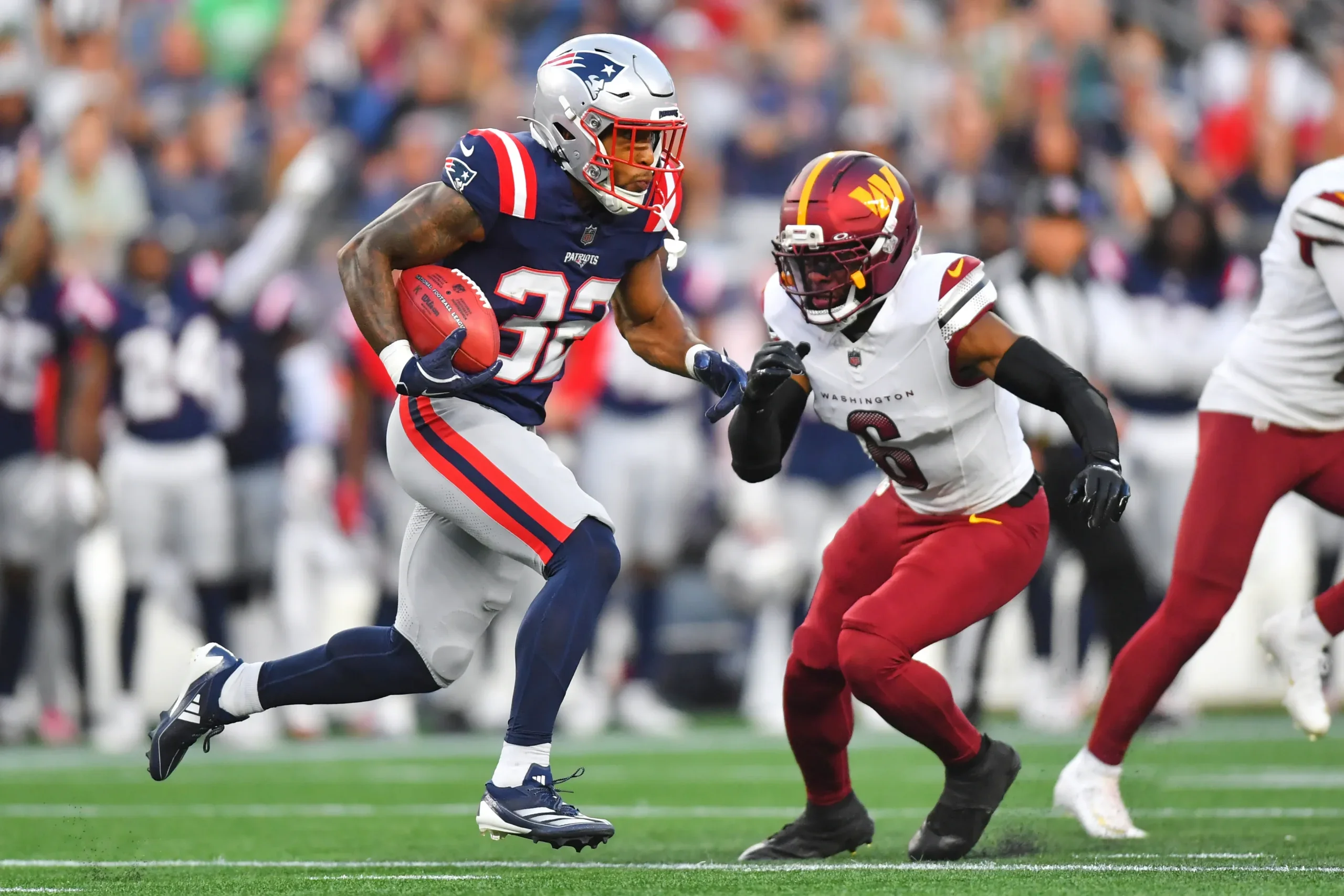 TreVeyon Henderson impresses Patriots of past and present in preseason ...