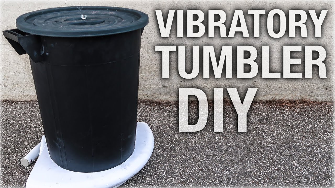 I built a DIY vibratory tumbler for just 20€! 🎉