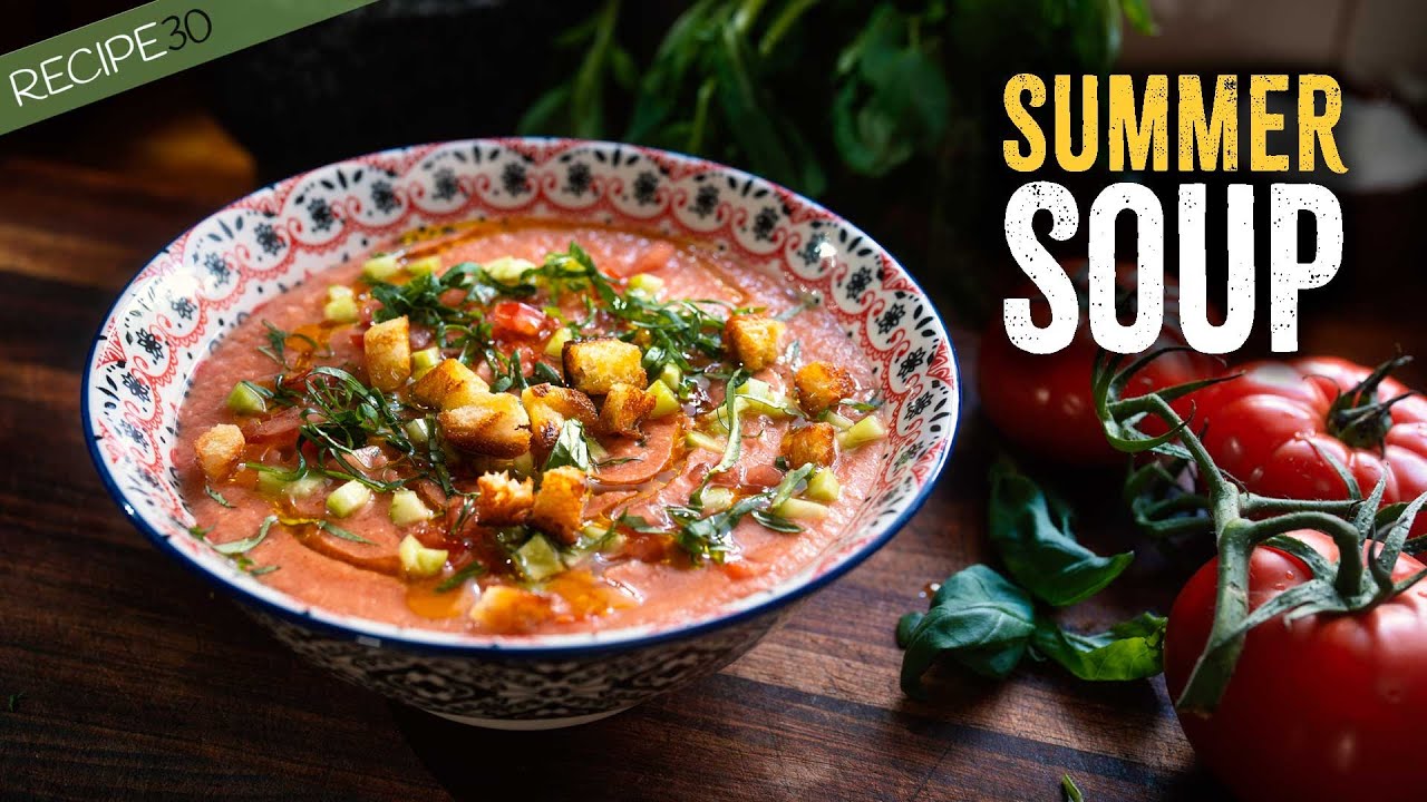 Gazpacho - This Cold Soup Is Like Summer in a Bowl