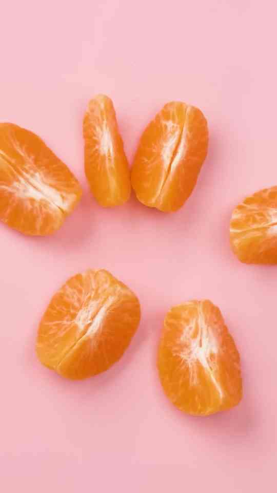 Yummy Citrus Cupcake with Juicy Tangerine Topping