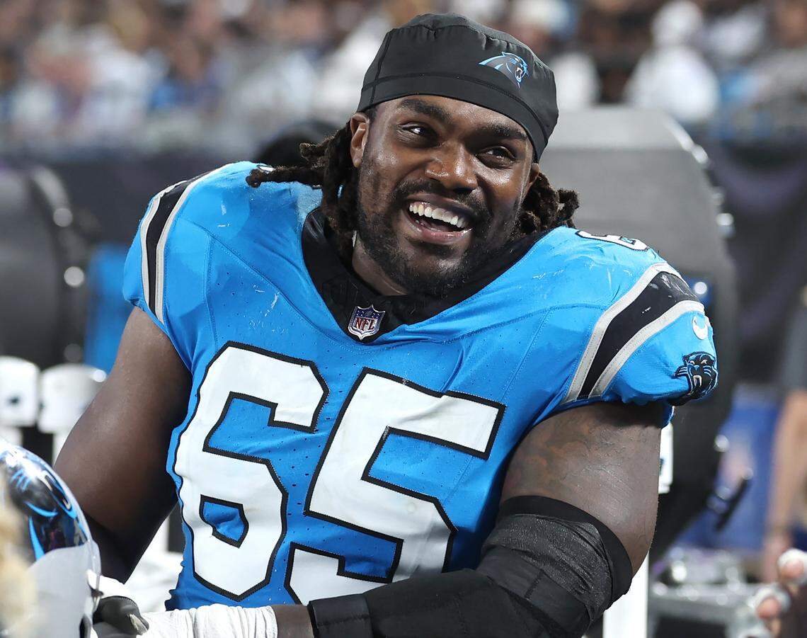 Panthers coach explains why Nick Scott, Ja'Tyre Carter are starting in ...