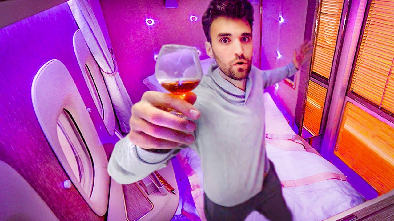 I tried the world’s best first class seat! ️