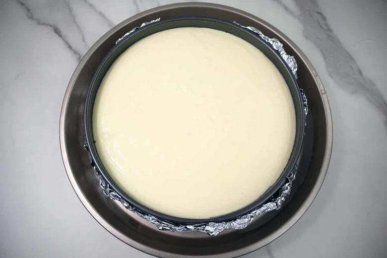 Baked Vanilla Cheesecake