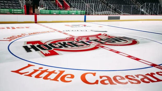 Detroit Red Wings revive "Hockeytown" at center ice to celebrate team's ...
