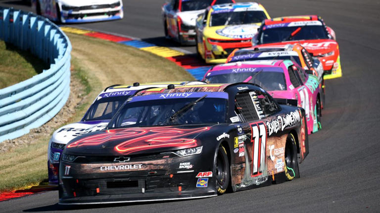 Multiple cars nearly flip in vicious Watkins Glen crash