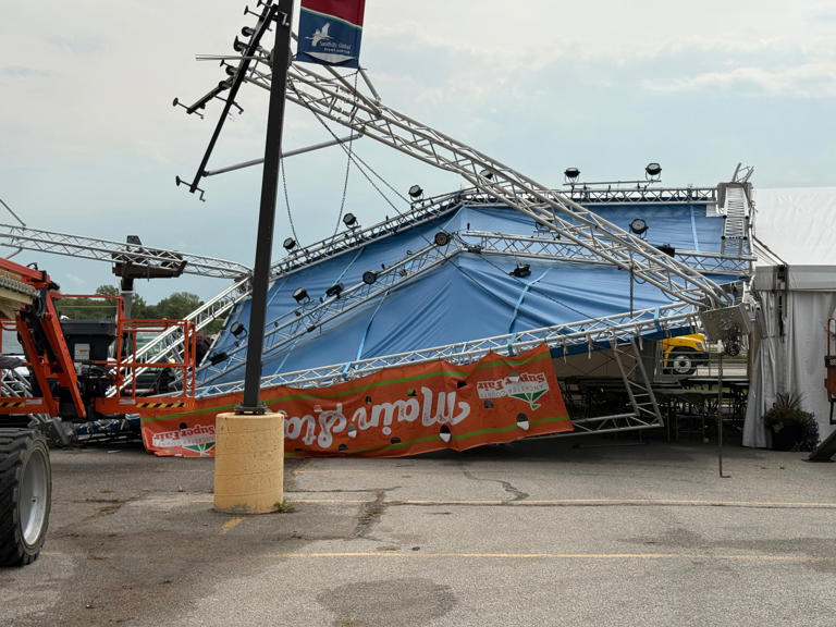 Storm causes damage ahead of final day at Lancaster County Super Fair