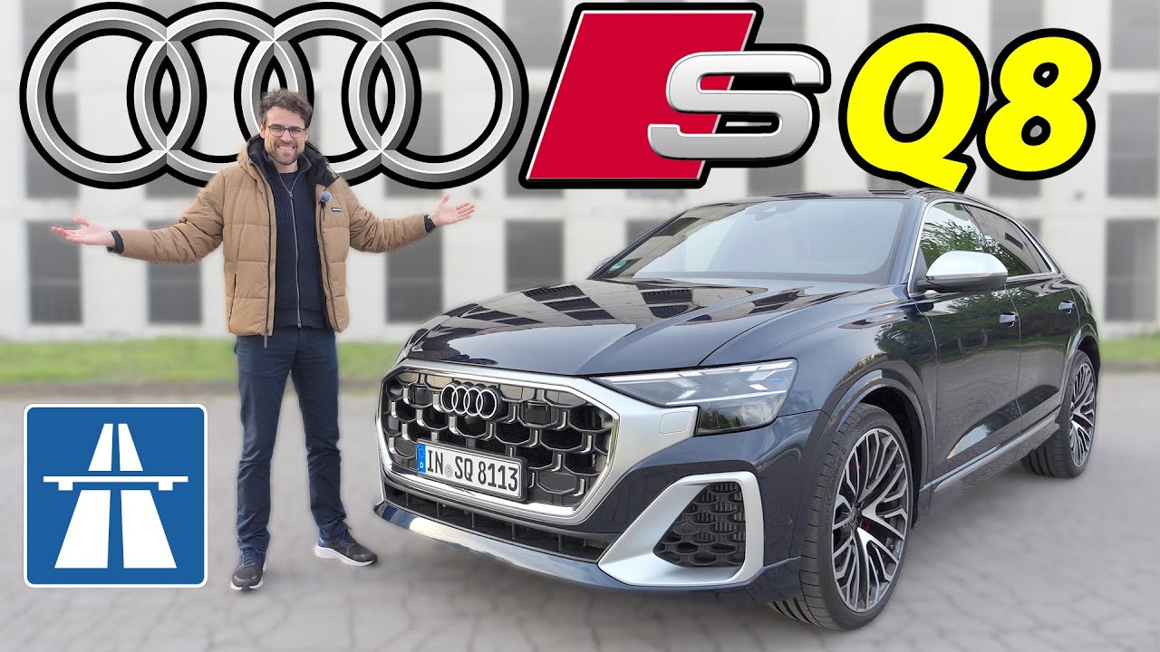 Audi SQ8 Facelift Review – High-Performance SUV on the German Autobahn