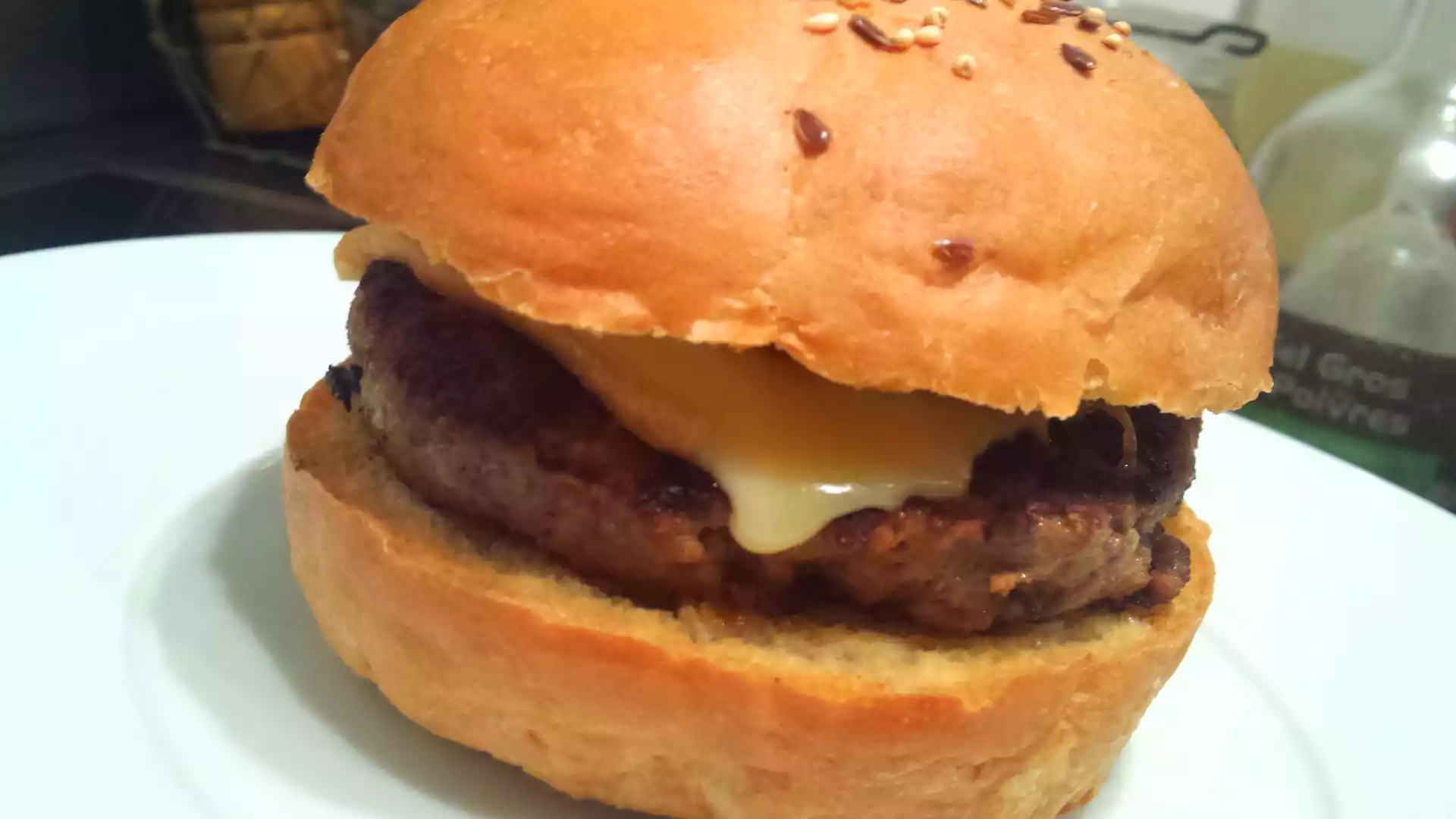 Hamburger savoyard à la raclette