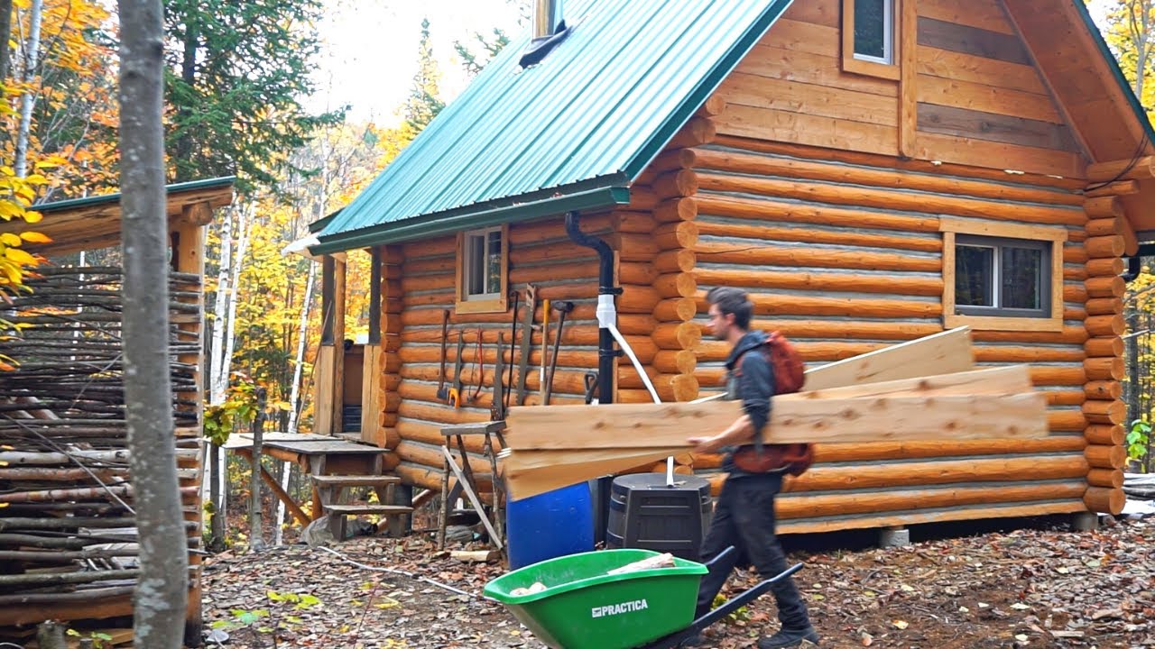 Building A Log Cabin | Ep. 63 | We bought a power tool... Greywater ...