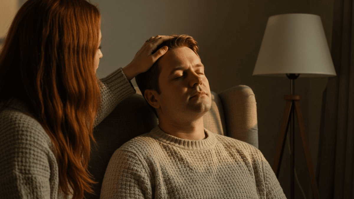 A Silent Language: 8 Meanings Behind a Woman's Gentle Touch to Her Husband