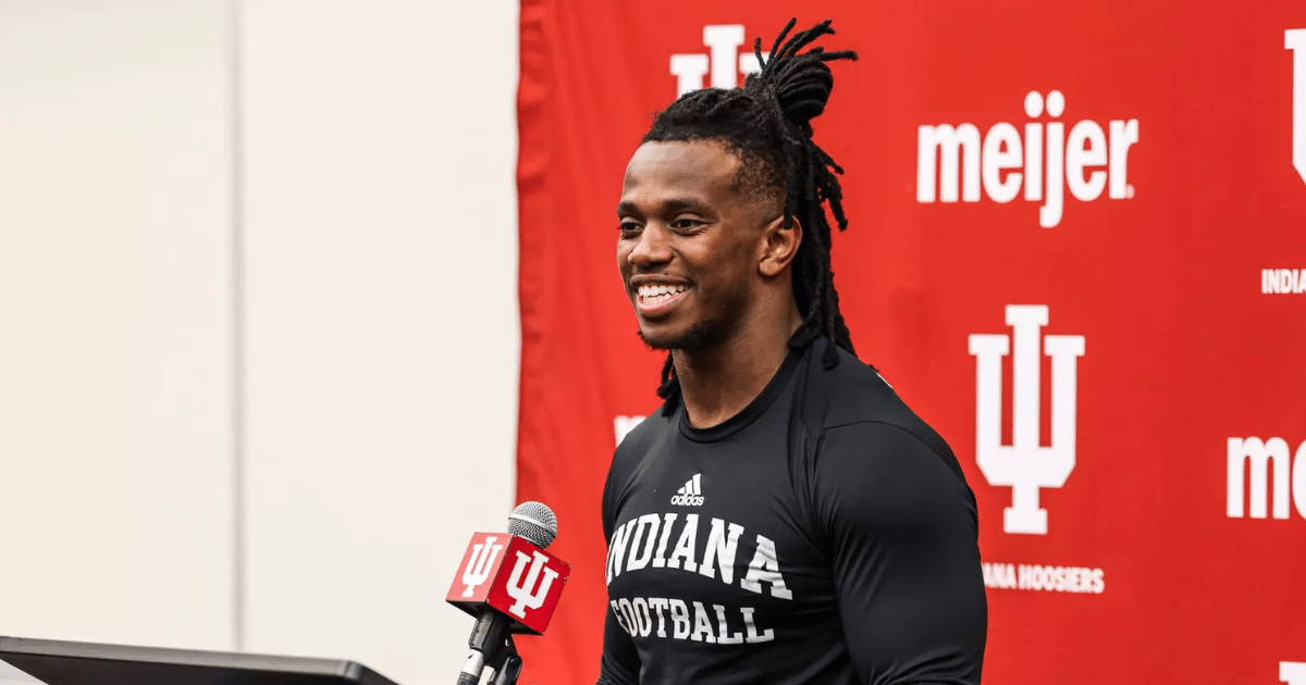 Justice Ellison trades pads for a whistle as he mentors Indiana’s backfield