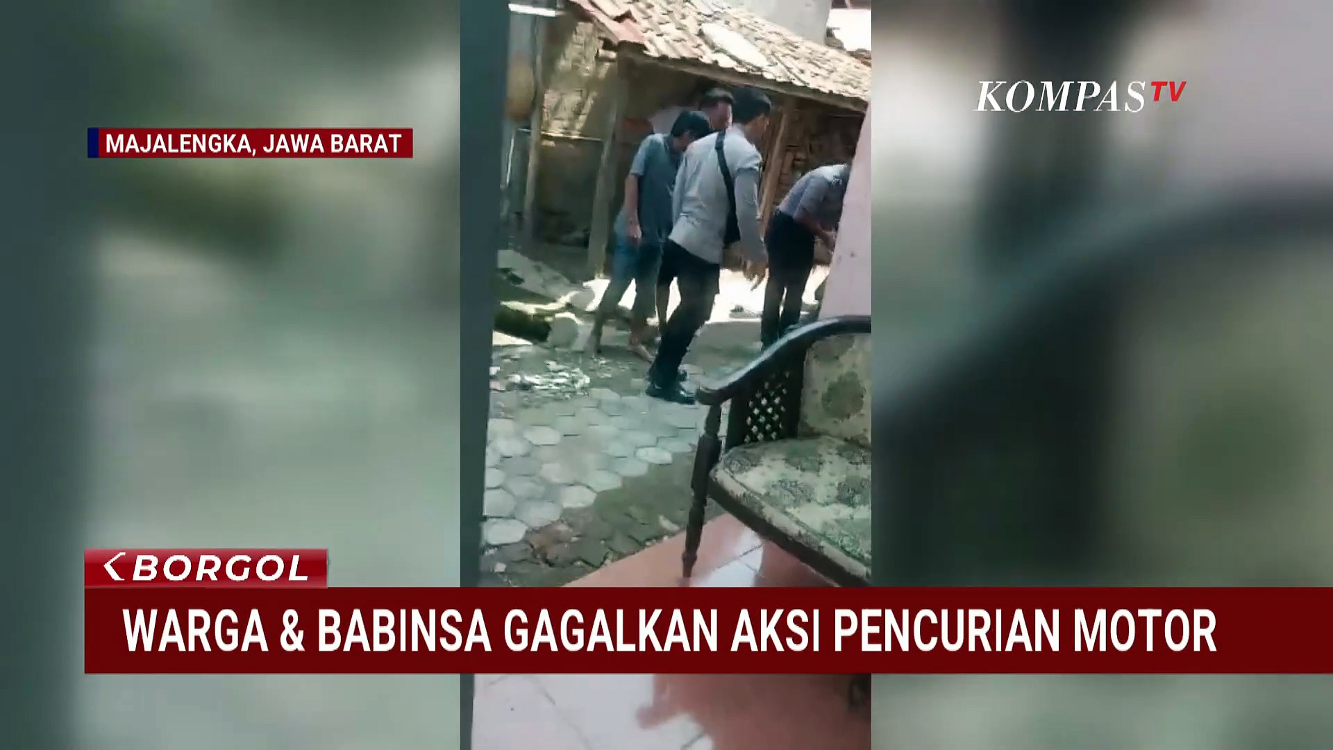 Warga & Babinsa Majalengka Tangkap Maling Motor Usai Dikepung, 1 Pelaku ...