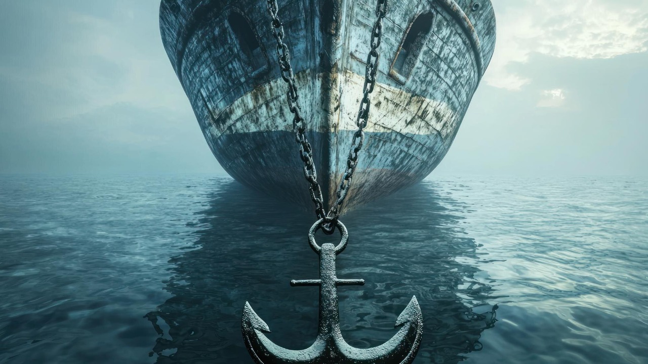 Why ships can’t drop anchor in the middle of the sea