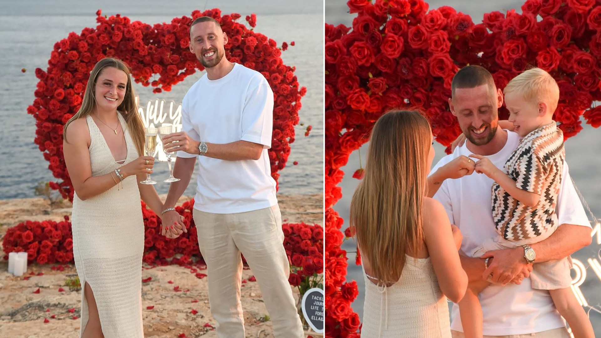 Lioness star Ella Toone announces engagement in Ibiza