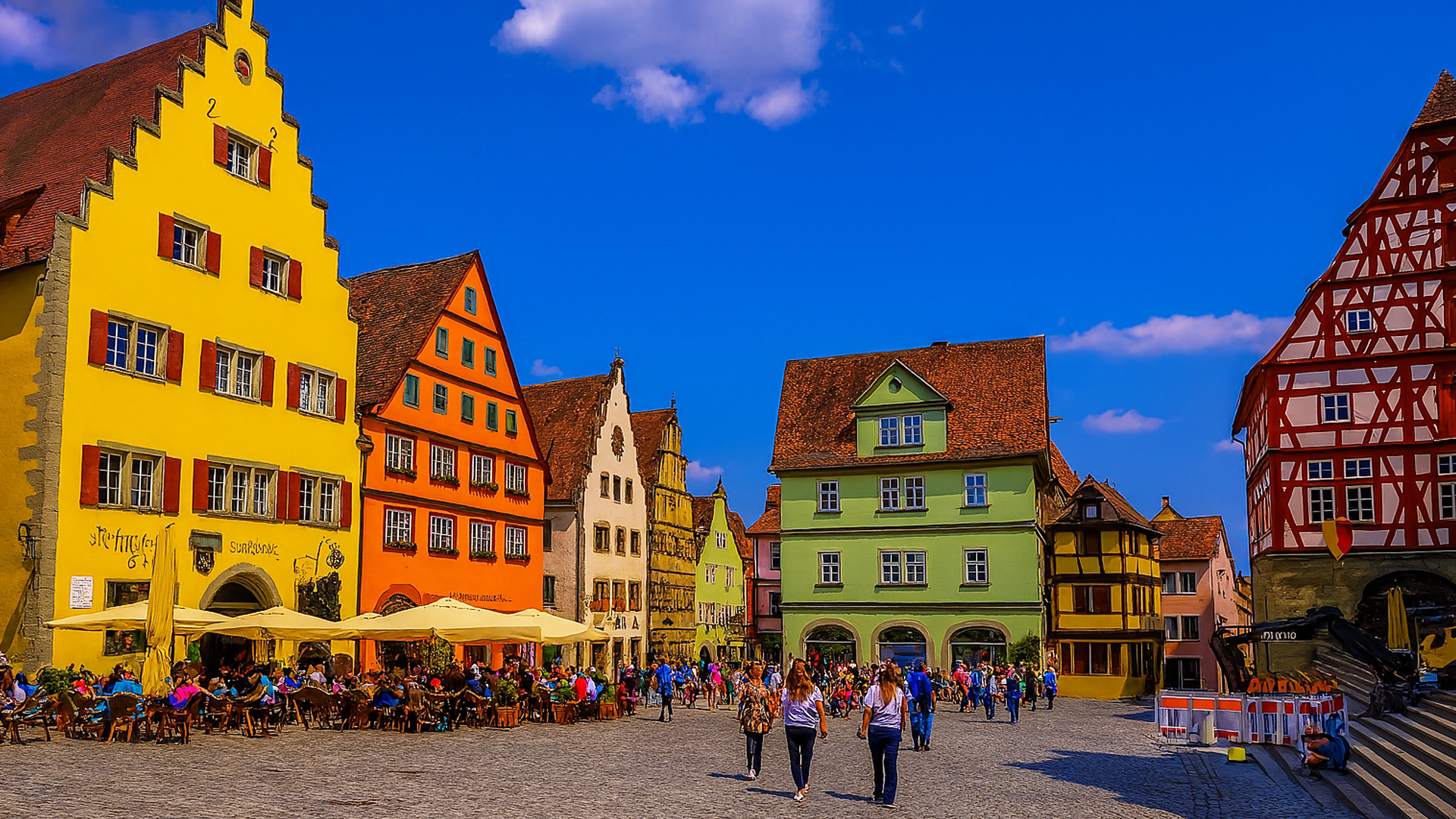 Rothenburg ob der Tauber – Walking Bavaria’s Historic Streets 4K