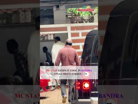 MC Stan keeps it cool in Bandra style meets street