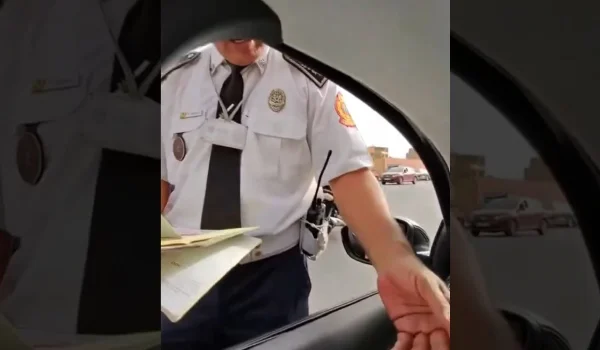 Marrakech traffic police officer suspended after alleged bribery video ...