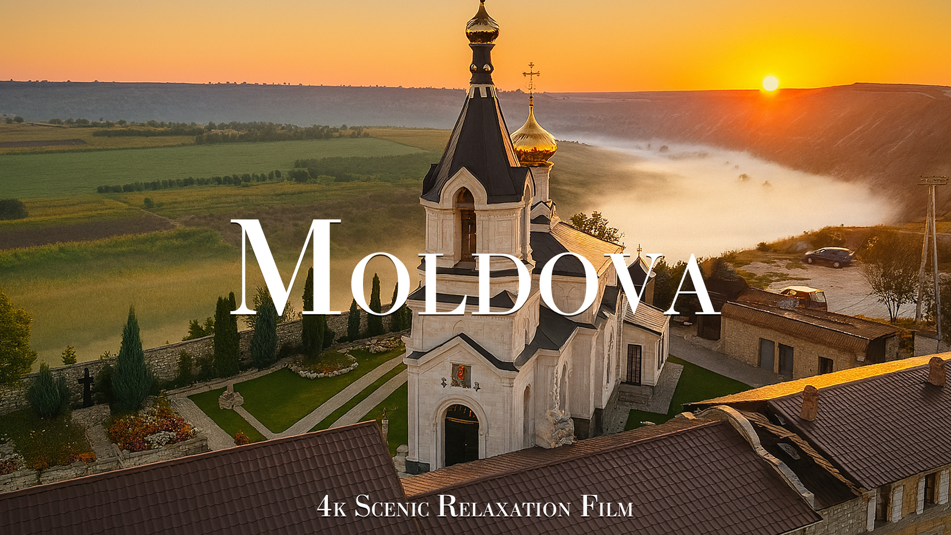 Churches and Nature of Moldova – 4K Drone Views