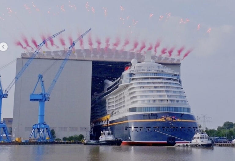 Disney Destiny Theme Song Previewed at Ship's Float Out Celebration