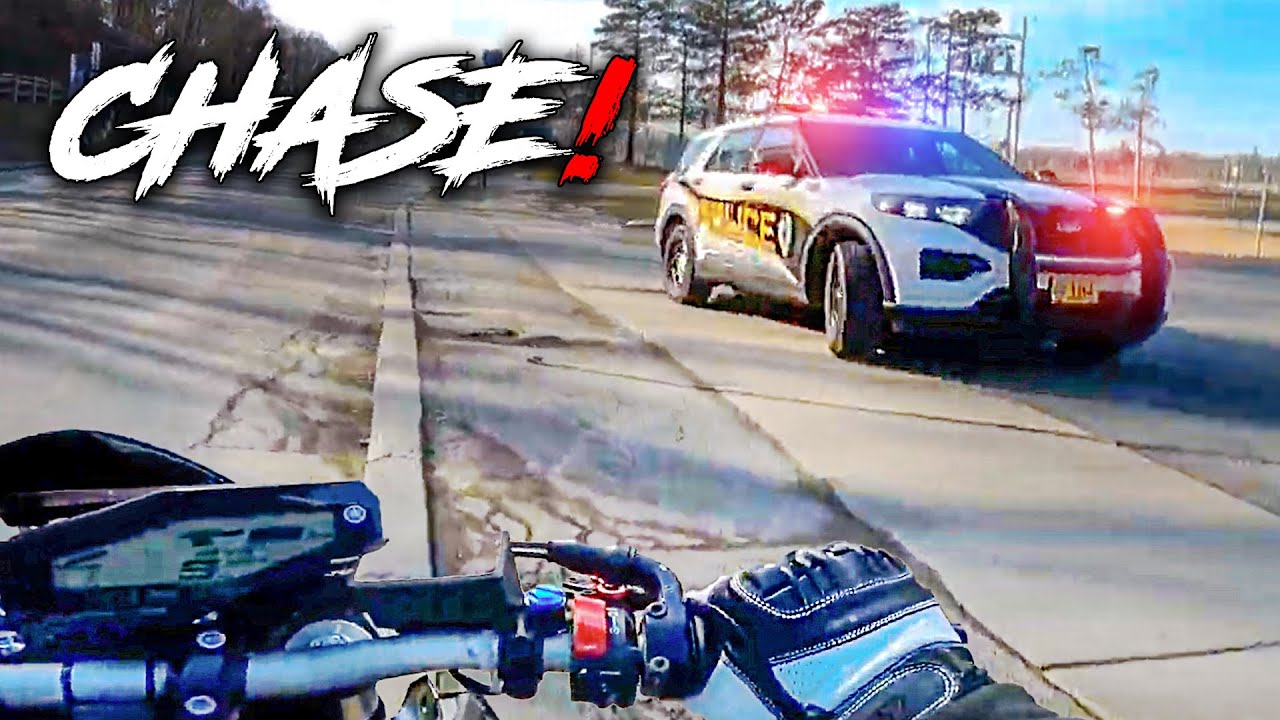 Epic Police vs Motorcycle Moments