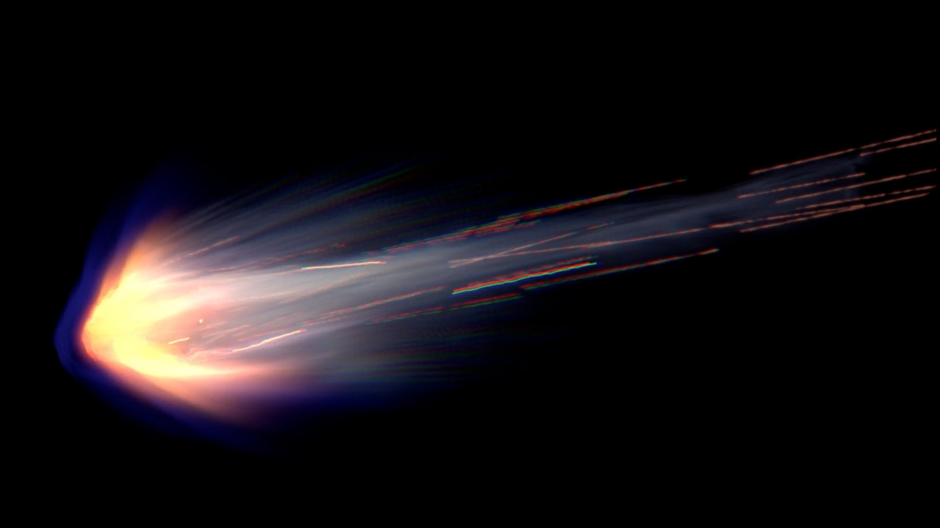 Interstellar Comet Breaks Speed Record