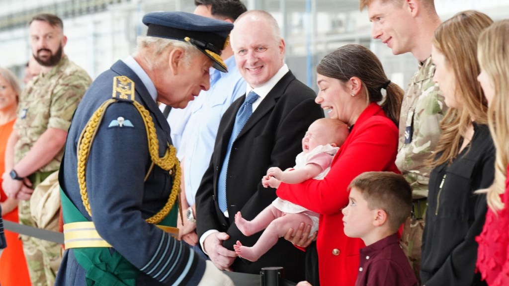 King Charles Has Hilarious Encounter With Less Than Impressed Baby