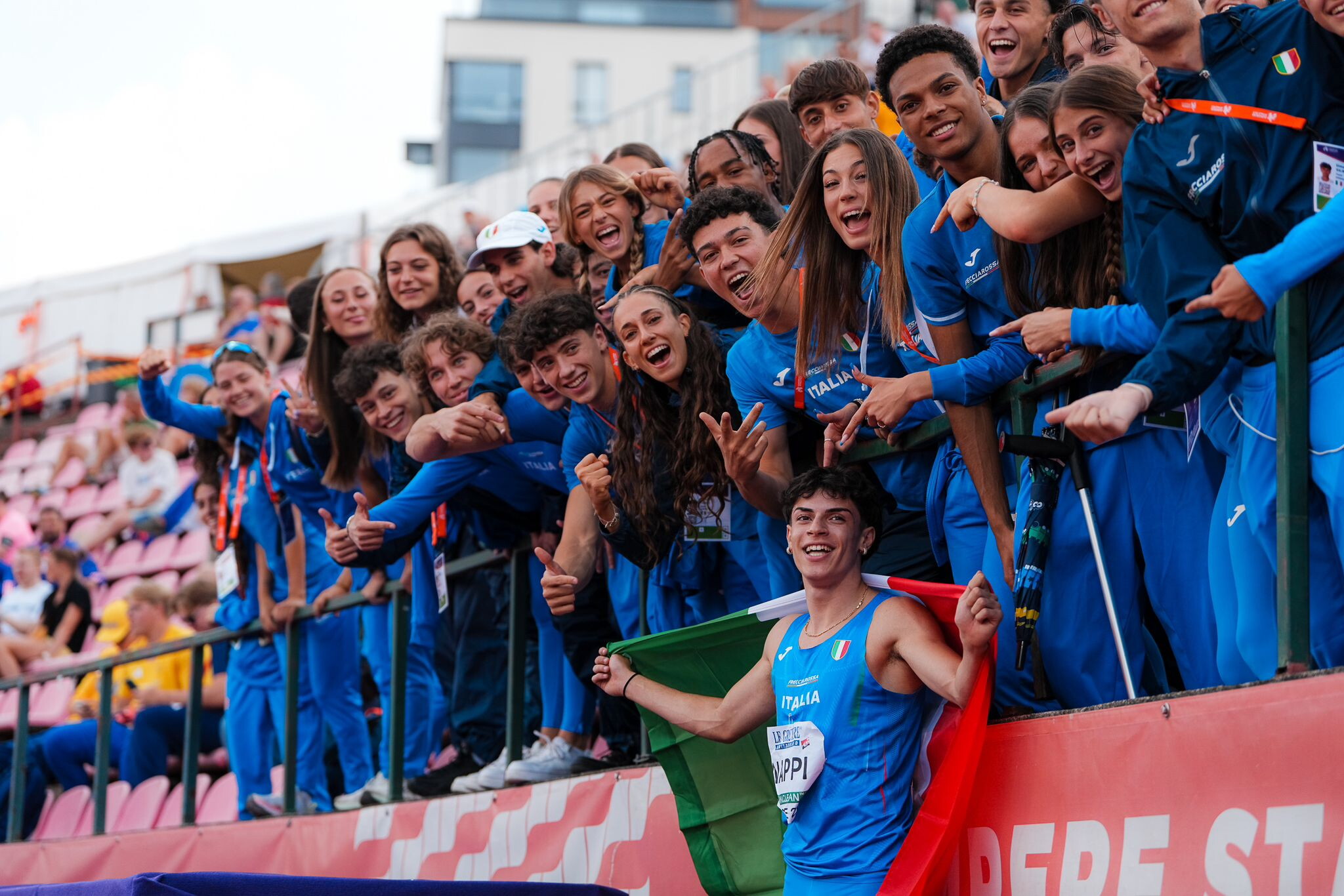 Diego Nappi campione europeo under 20 dei 200 metri