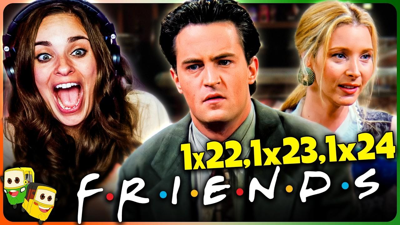 Friends Season 1 Episodes 22, 23 & 24 Finale Reaction! | First Time ...
