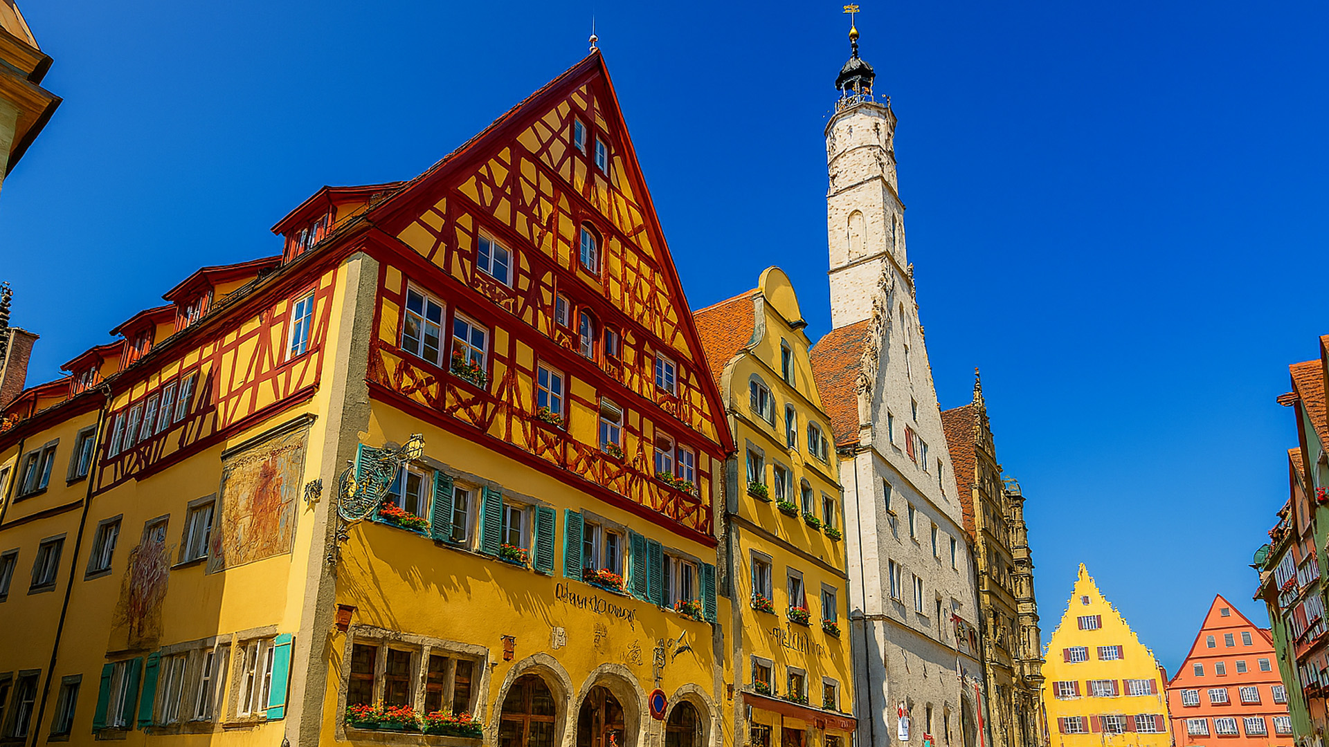 Walking in Rothenburg ob der Tauber – Germany’s Medieval Treasure 4K