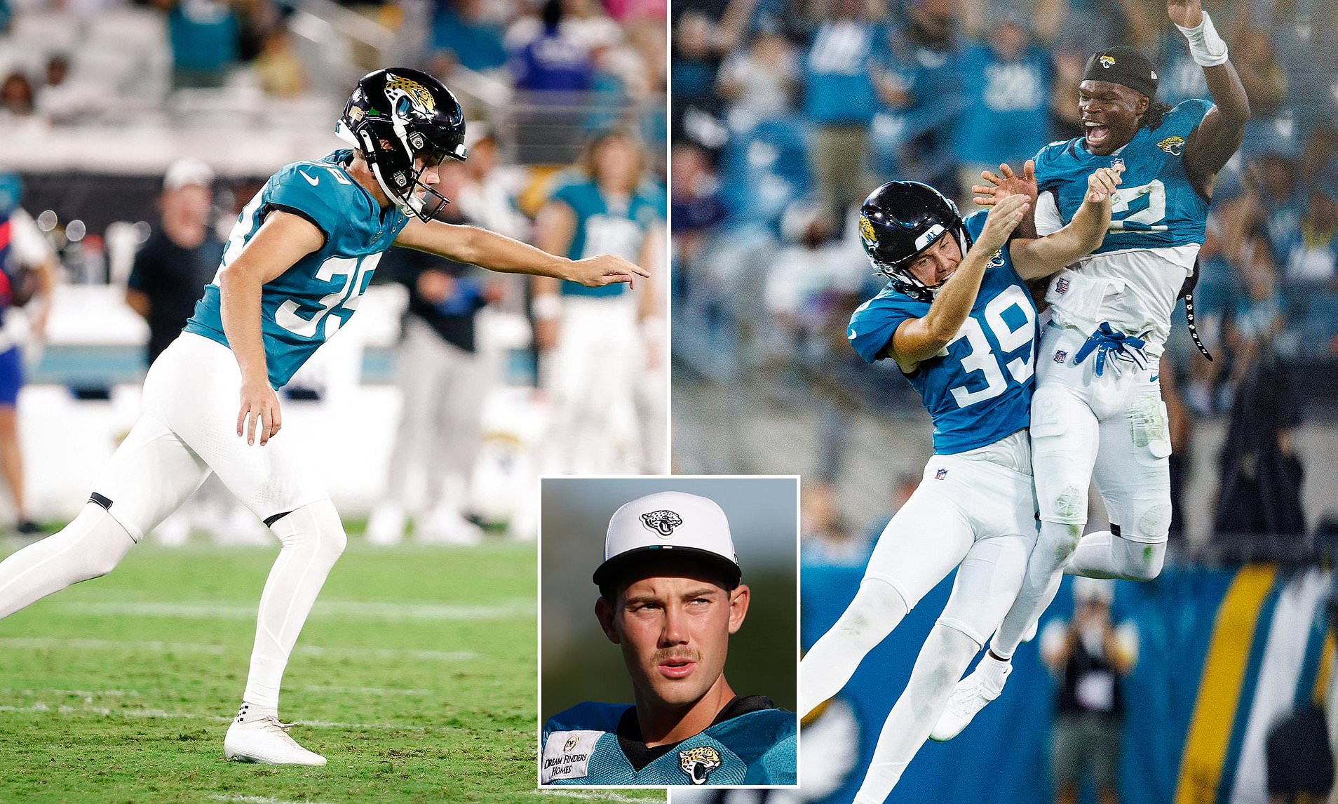 Jaguars kicker Cam Little nails longest field goal EVER: 'That would be ...