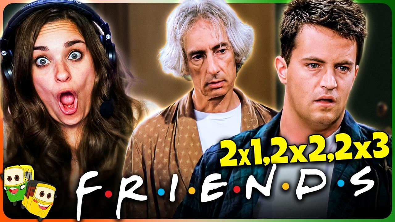 Friends Season 2 Episodes 1, 2 & 3 Reaction! | First Time Watch! (part 2)