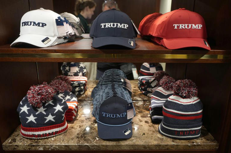 Trump's White House gift shop with MAGA merch exposed - but it's darker ...