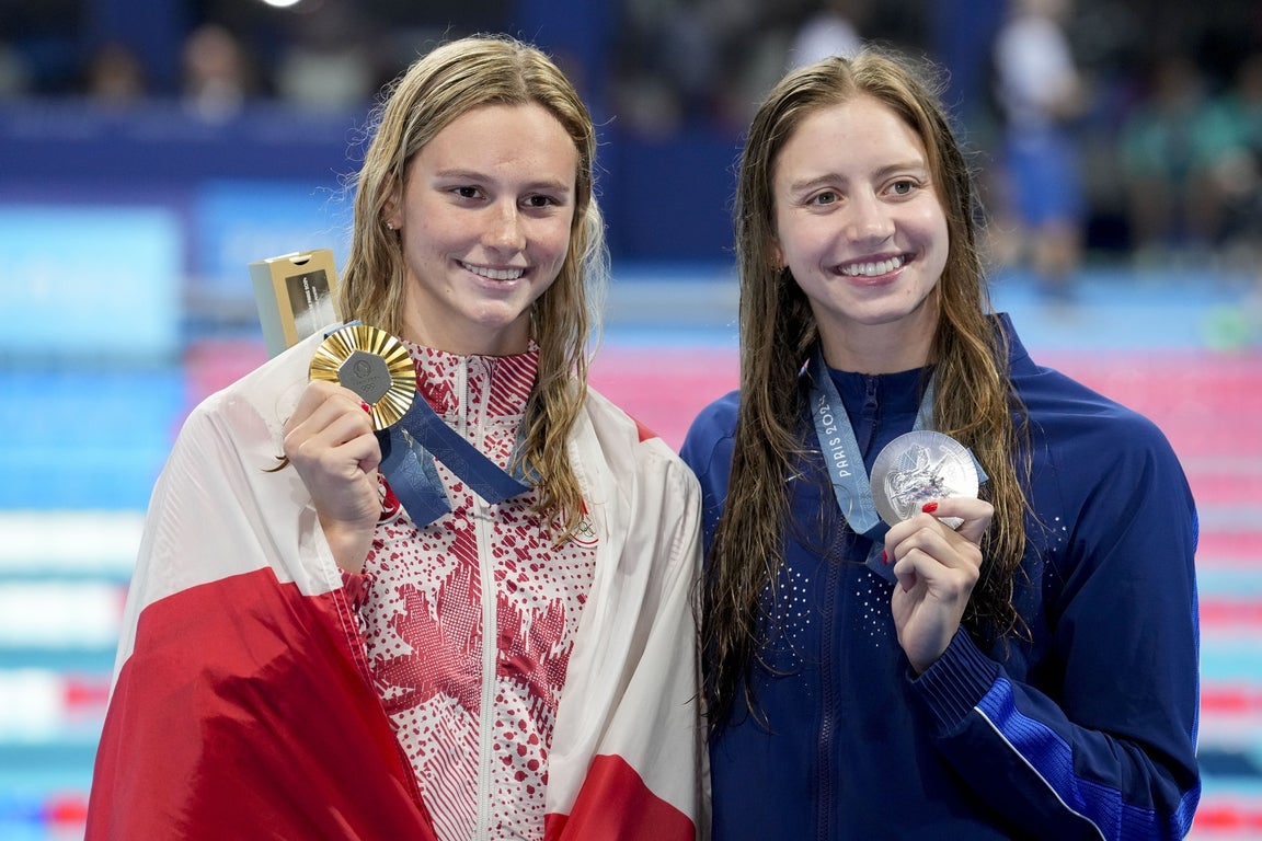 Canadian swim sensation Summer McIntosh, in photos